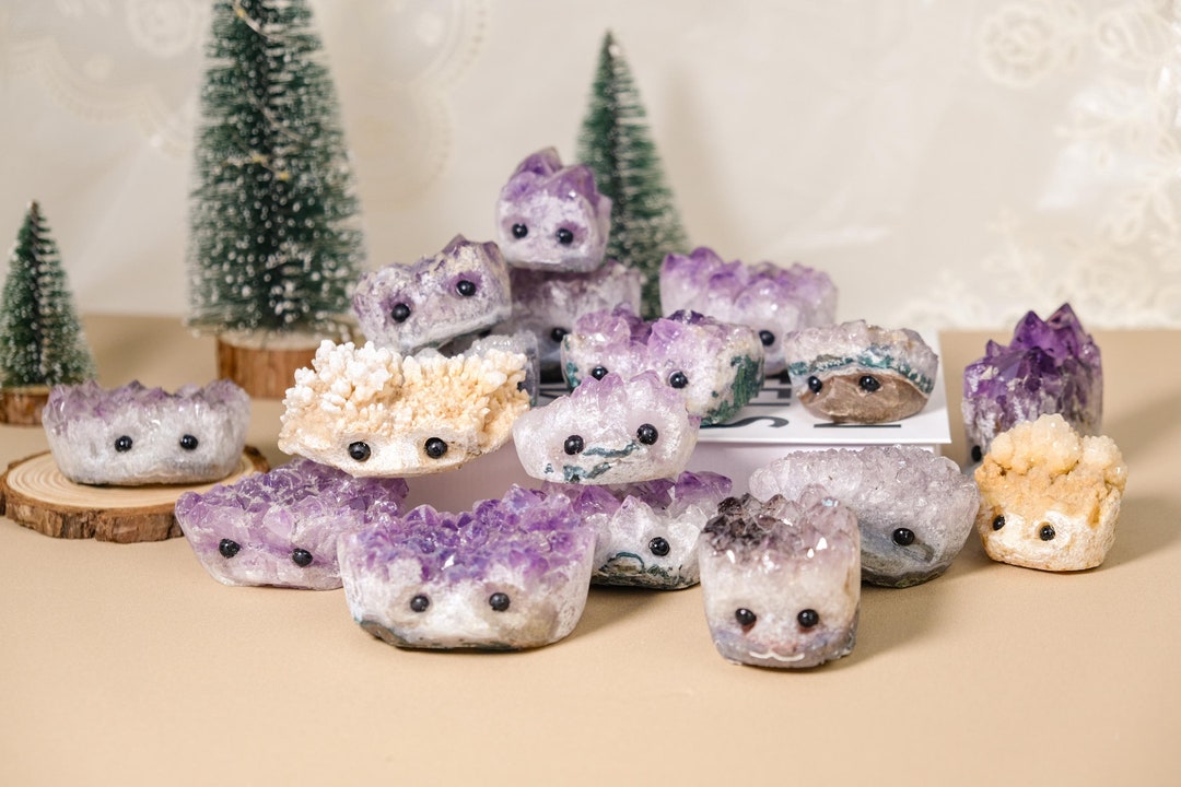 Unique Pets,amethyst,mystery Crystal Buddies, Crystal Friend, Healing ...