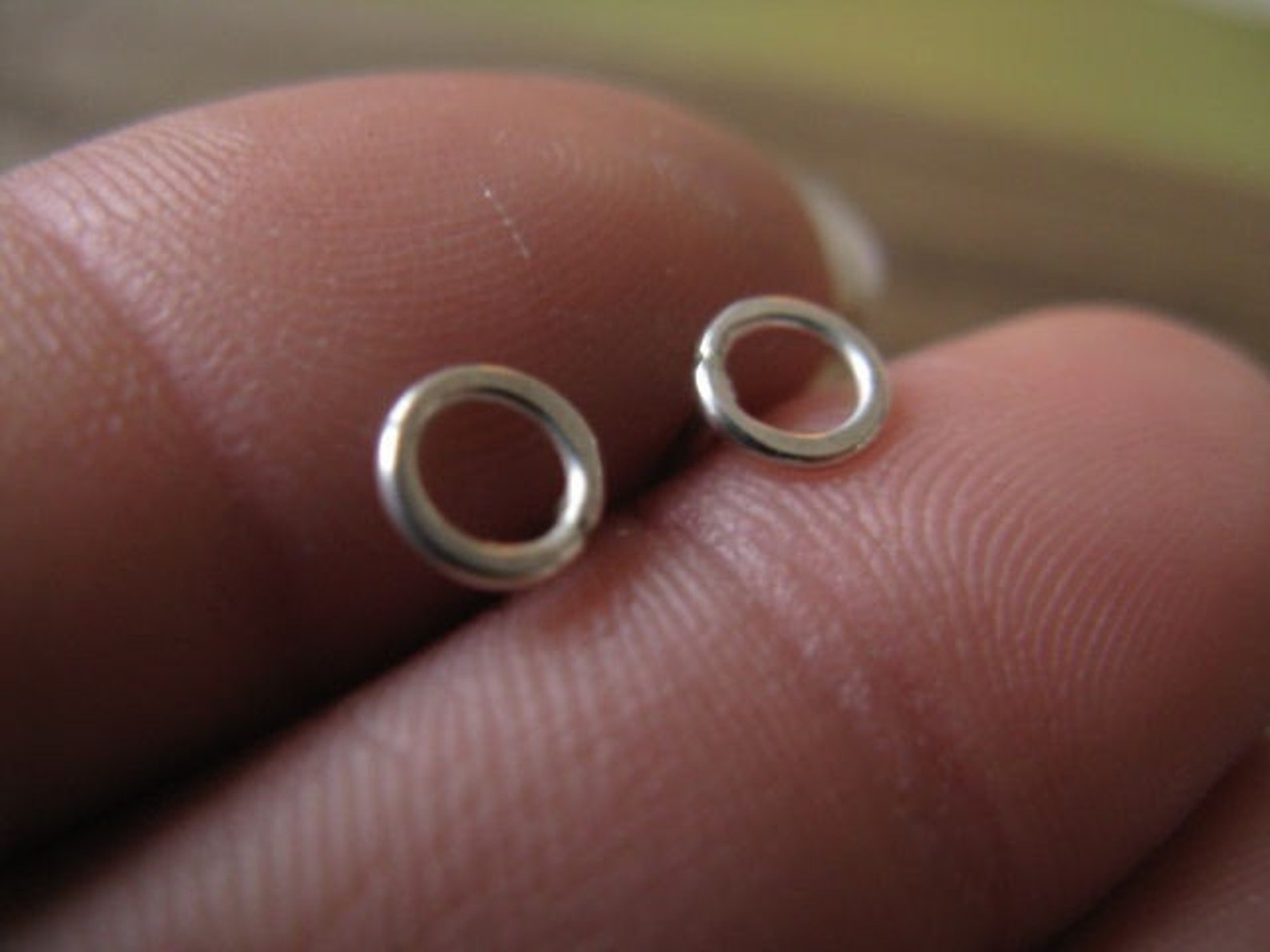 Tiny Hoop Stud Earrings - Etsy