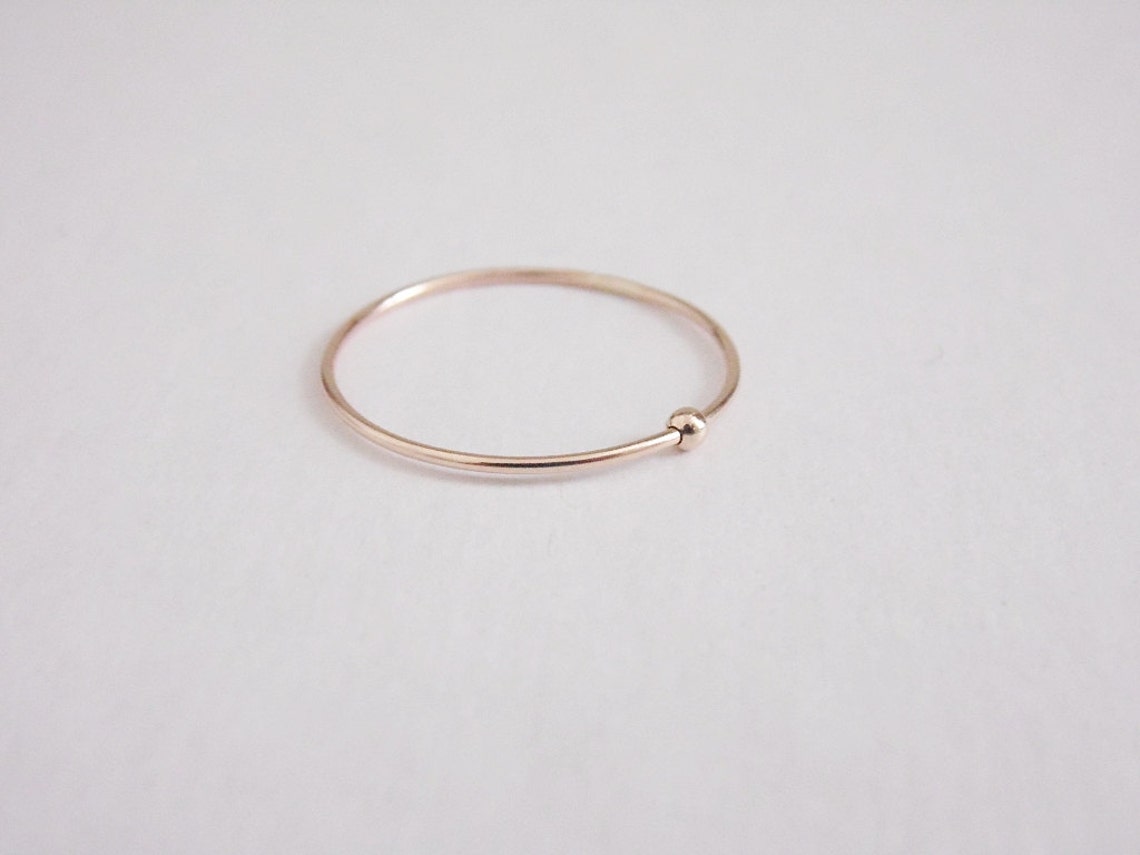 Spinner Ring 14k Gold Filled Stacking Ring - Etsy