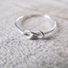Infinity Ring Sterling Silver Stacking Ring Knot - Etsy