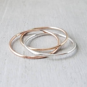 Tri Color Rolling Ring - Etsy