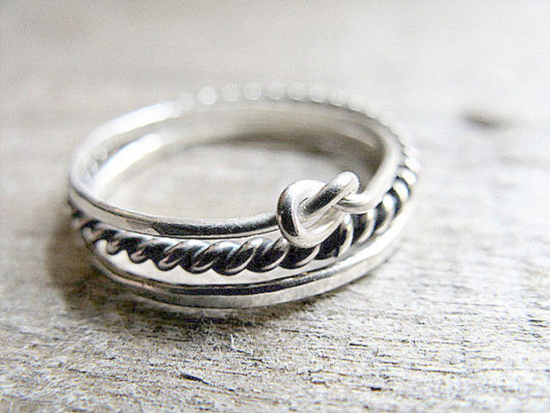 Stacking Rings Sterling Silver - Etsy