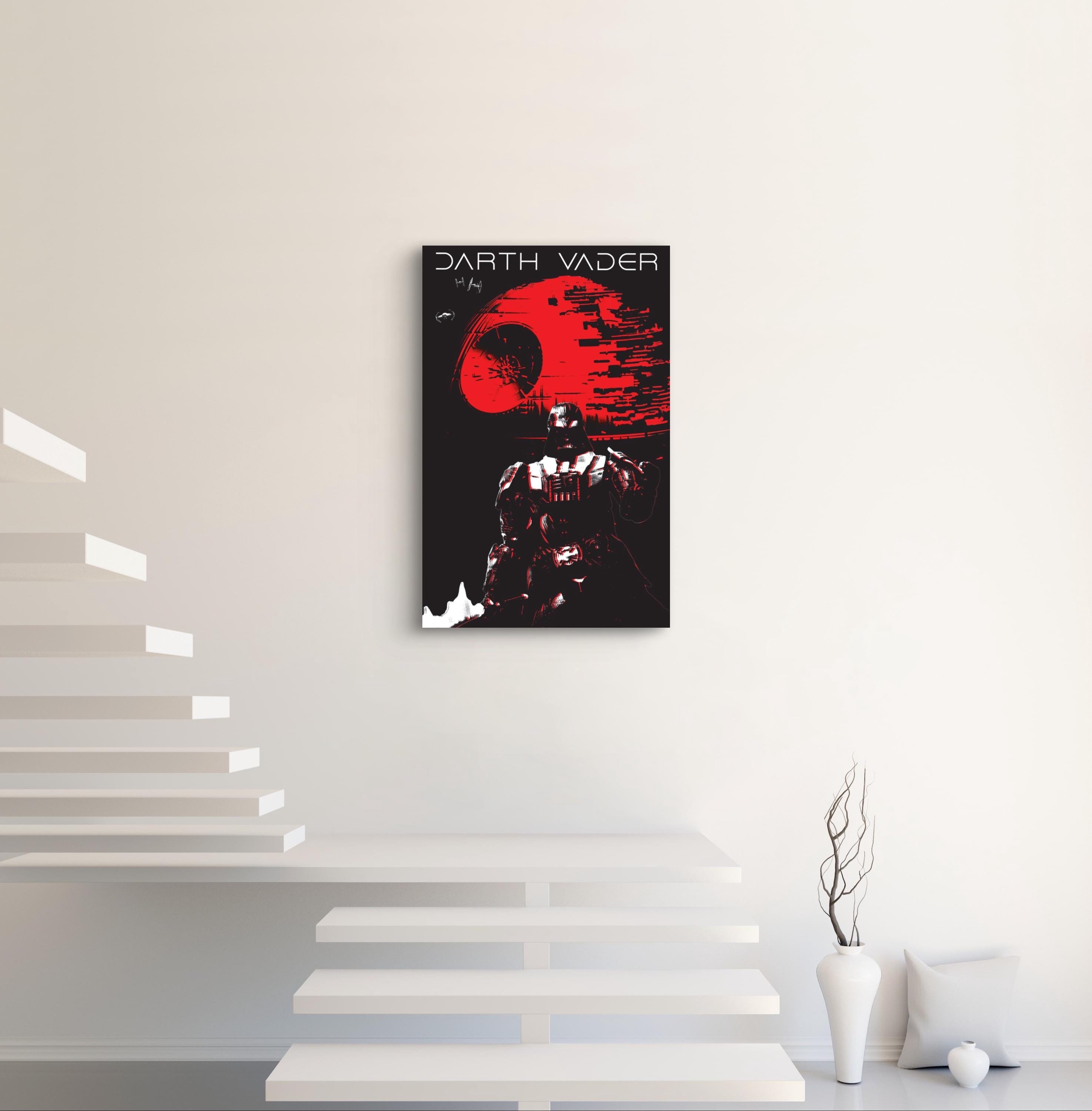 Darth Vader Star Wars English Font Multicolored 11 X 17 PNG - Etsy