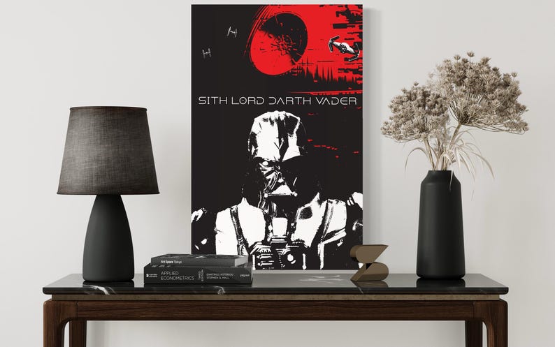 Star Wars Darth Vader Death Star 11in by 17in Poster - Etsy Canada