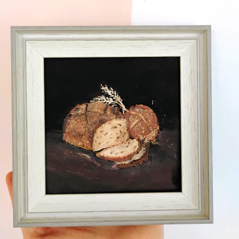 Bread Painting - Etsy