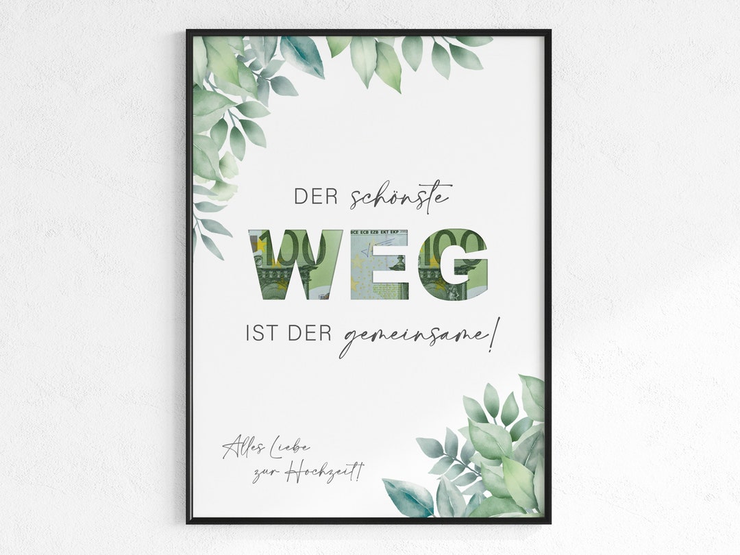 Wedding Cash Gift Wedding Card Creative DIY Gift for the Bride and ...