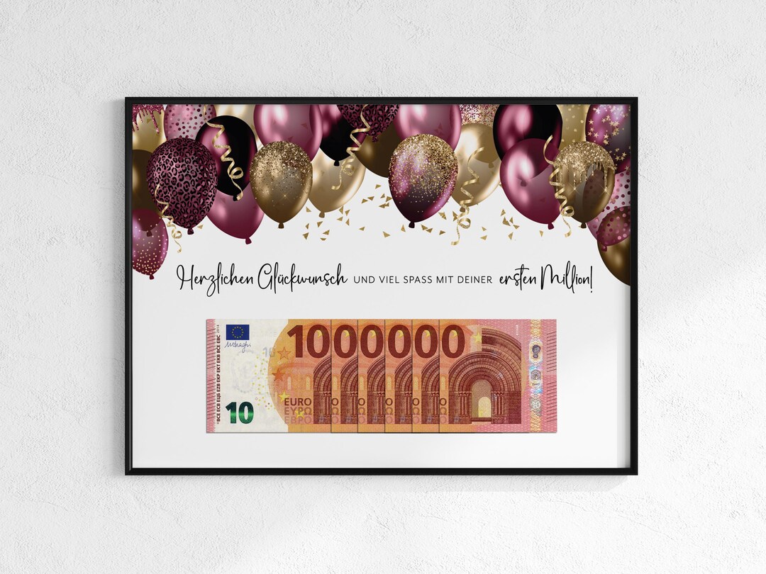 Cadeau en espèces pour un anniversaire | Cadeau d'anniversaire ...