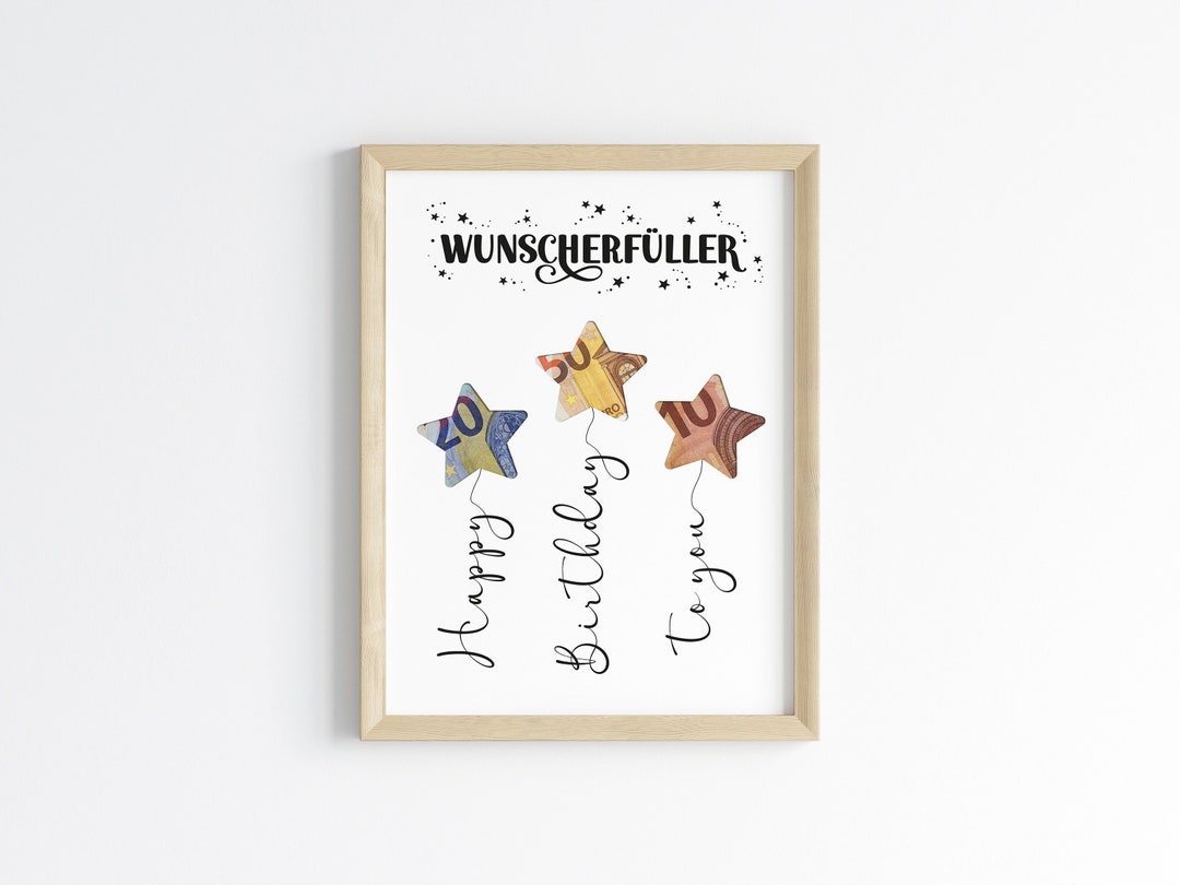 Cash Gift for Birthday | Birthday Gift | Last Minute Birthday Gift PDF ...