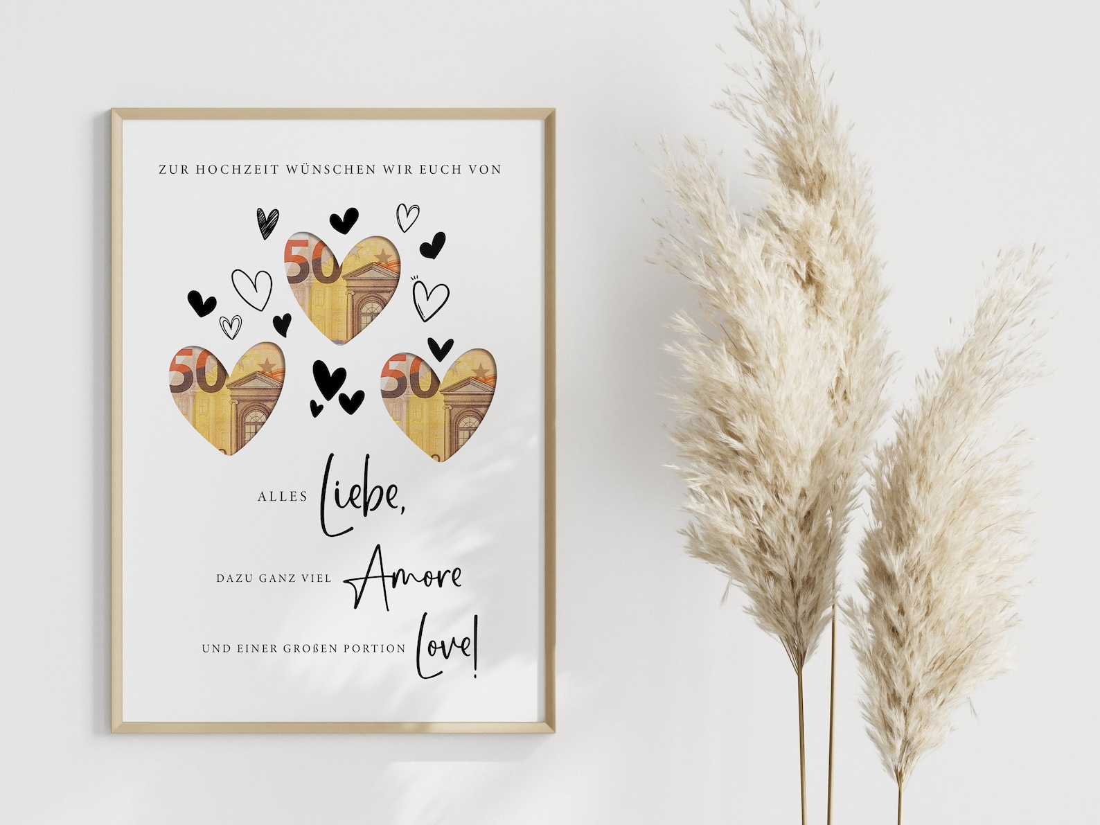 Last Minute Geschenk Hochzeit