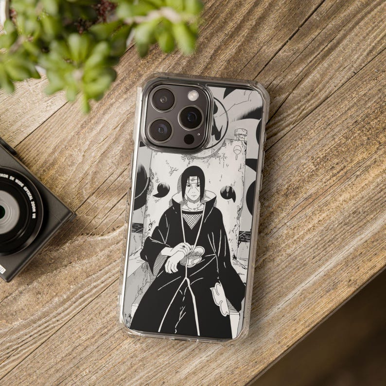 Anime Manga Panel Itachi Edgy iPhone Phone Case, Magsafe Case, iPhone ...
