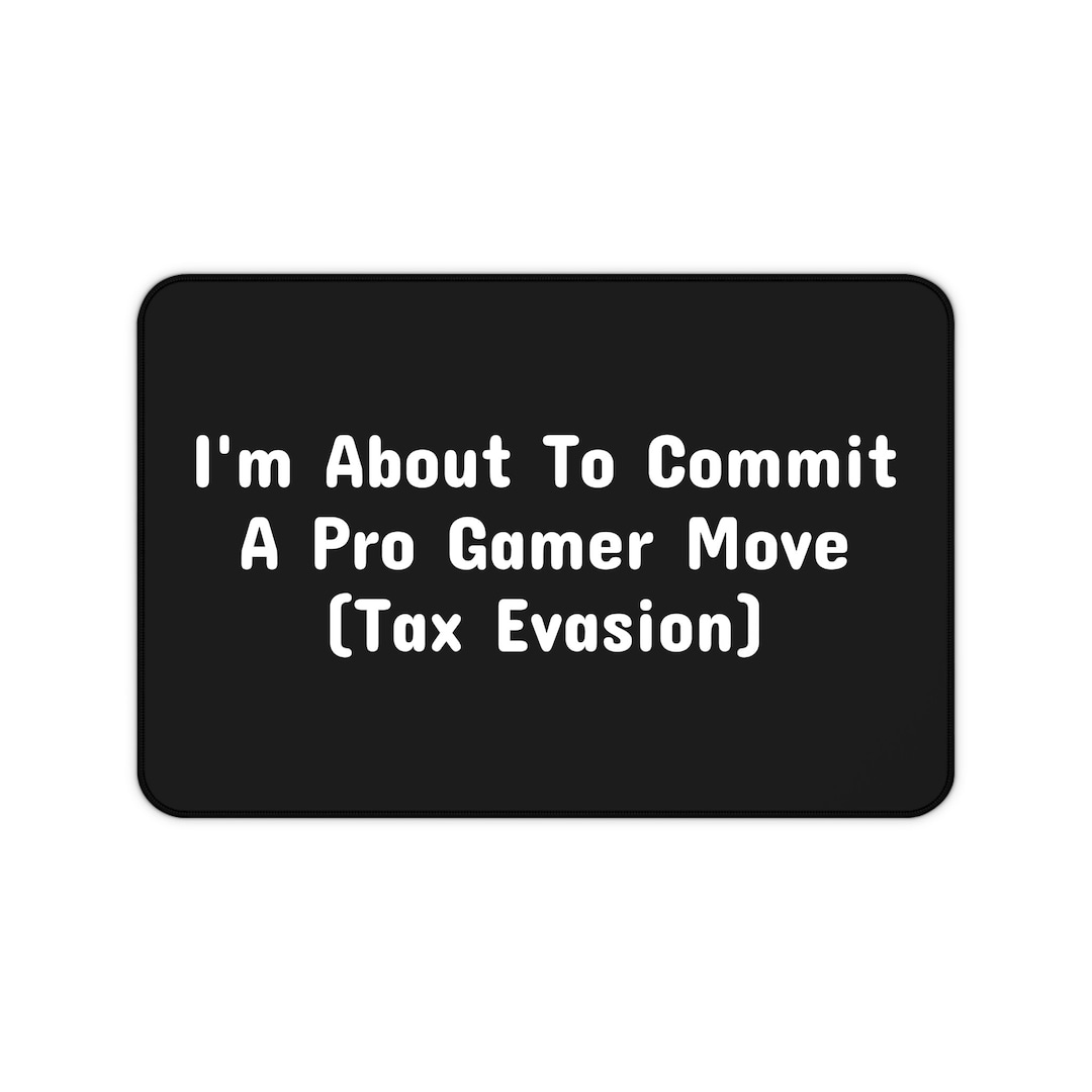 Gaming Mouse Pad Funny Meme Gamer Meme - Etsy
