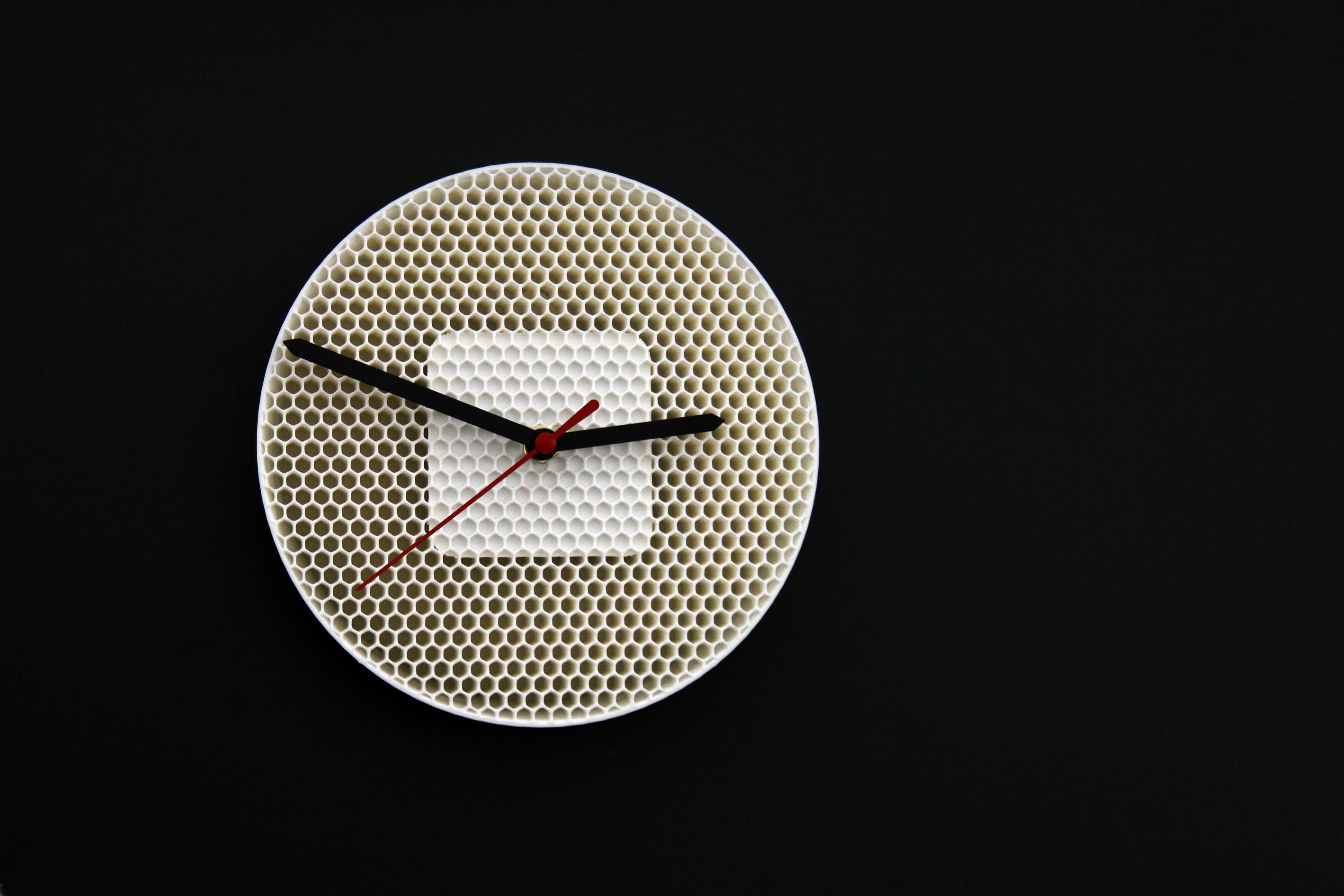 Modern Structure Clock 3D Printed - Etsy