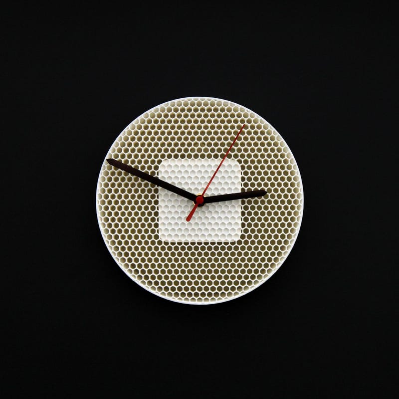 3d Wall Clock - Etsy