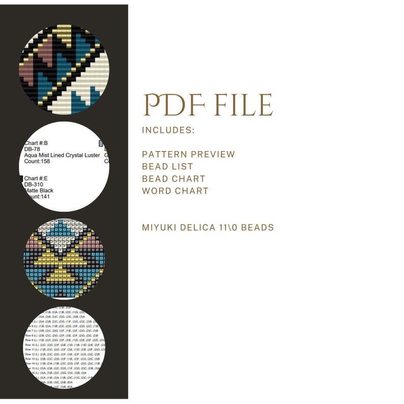 Beaded Bracelet Loom Pattern, Geometric Chevron (PDF Download) - Etsy