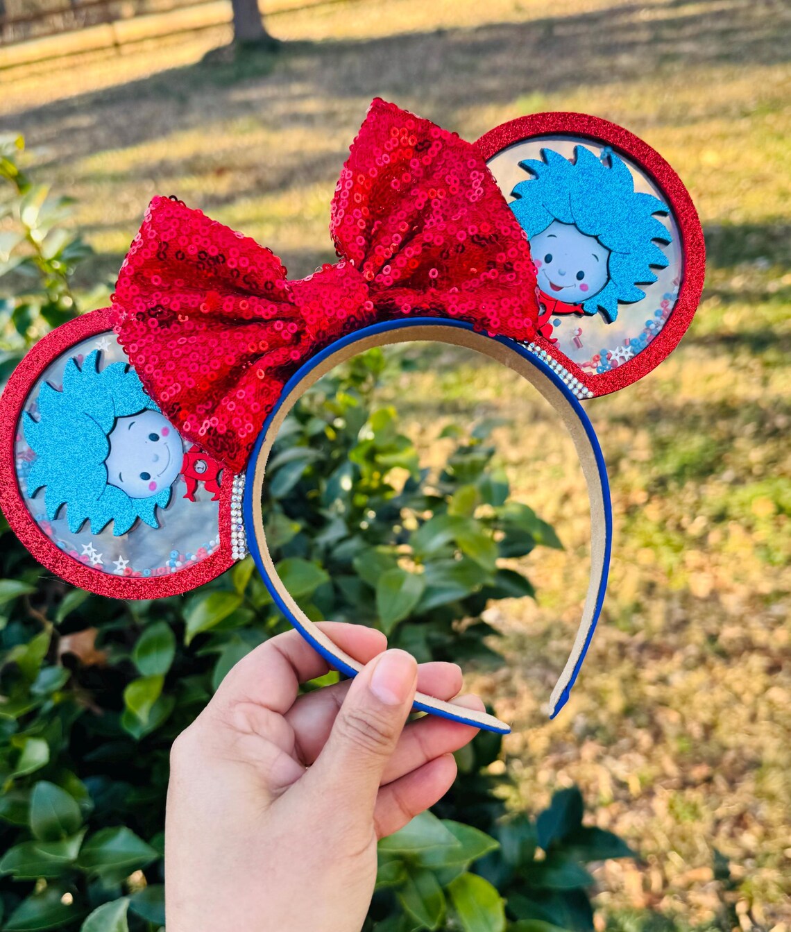 Thing 1 Thing 2 Headband, Dr Seuss Inspired Headband, Reading Day, Dr ...