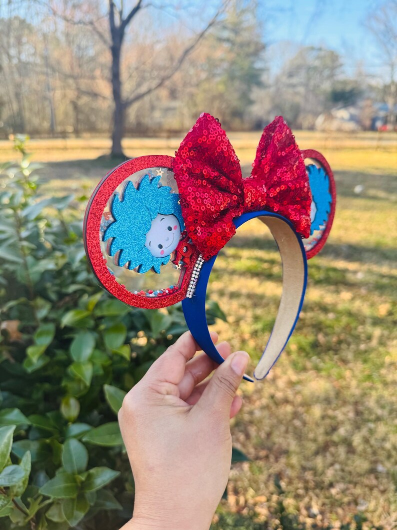Thing 1 Thing 2 Headband, Dr Seuss Inspired Headband, Reading Day, Dr ...