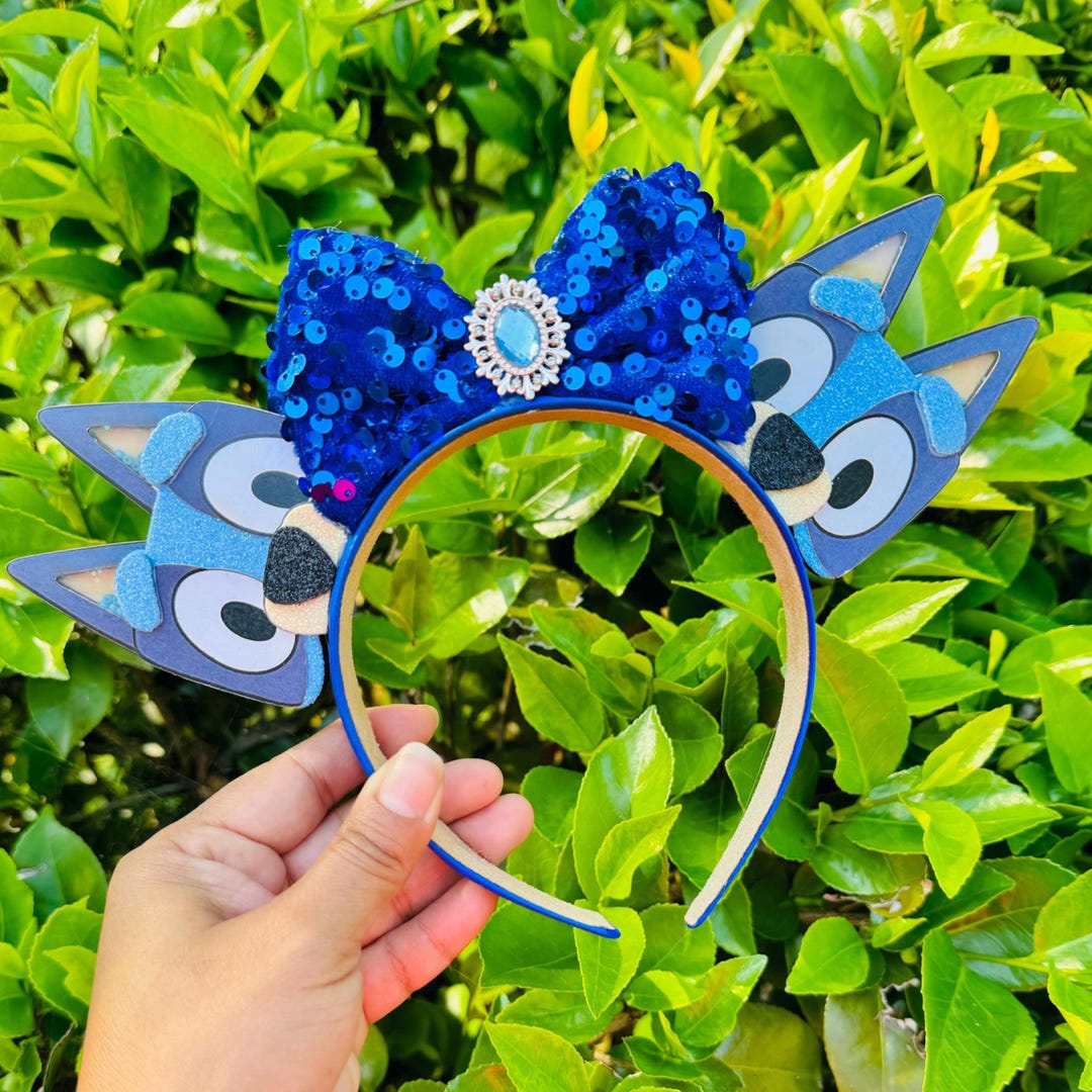 Bluey Mickey Ears, Bluey Mouse Ears, Bingo Mouse Ears, Bluey Birthday ...