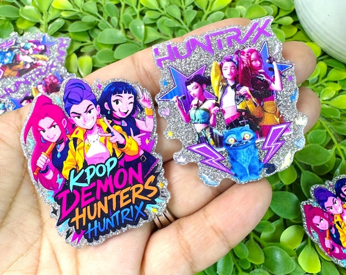 Kpop Acrylic Flatback: K-pop Flatback, Demon Hunters Acrylic Flatback ...