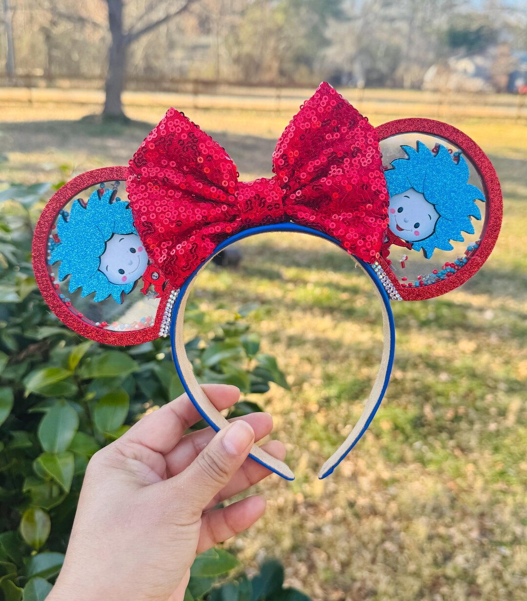 Thing 1 Thing 2 Headband, Dr Seuss Inspired Headband, Reading Day, Dr ...