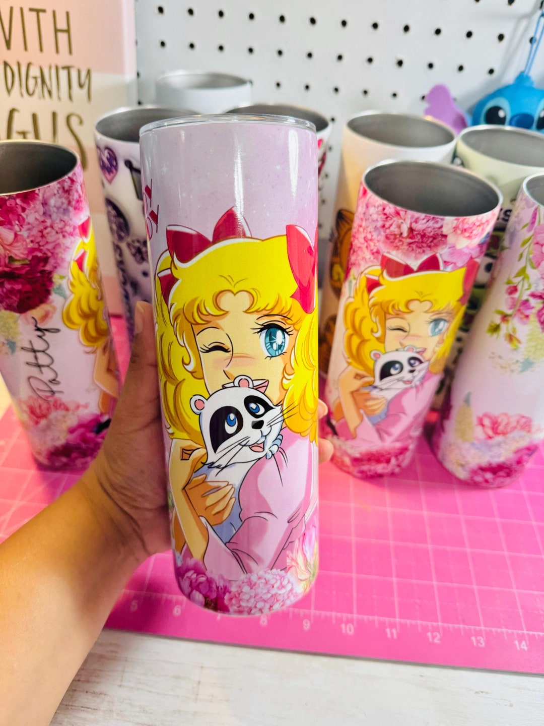 Candy Tumbler, Candy Anime, Canty Cartoon, Candy Gift for Mom, Candys ...