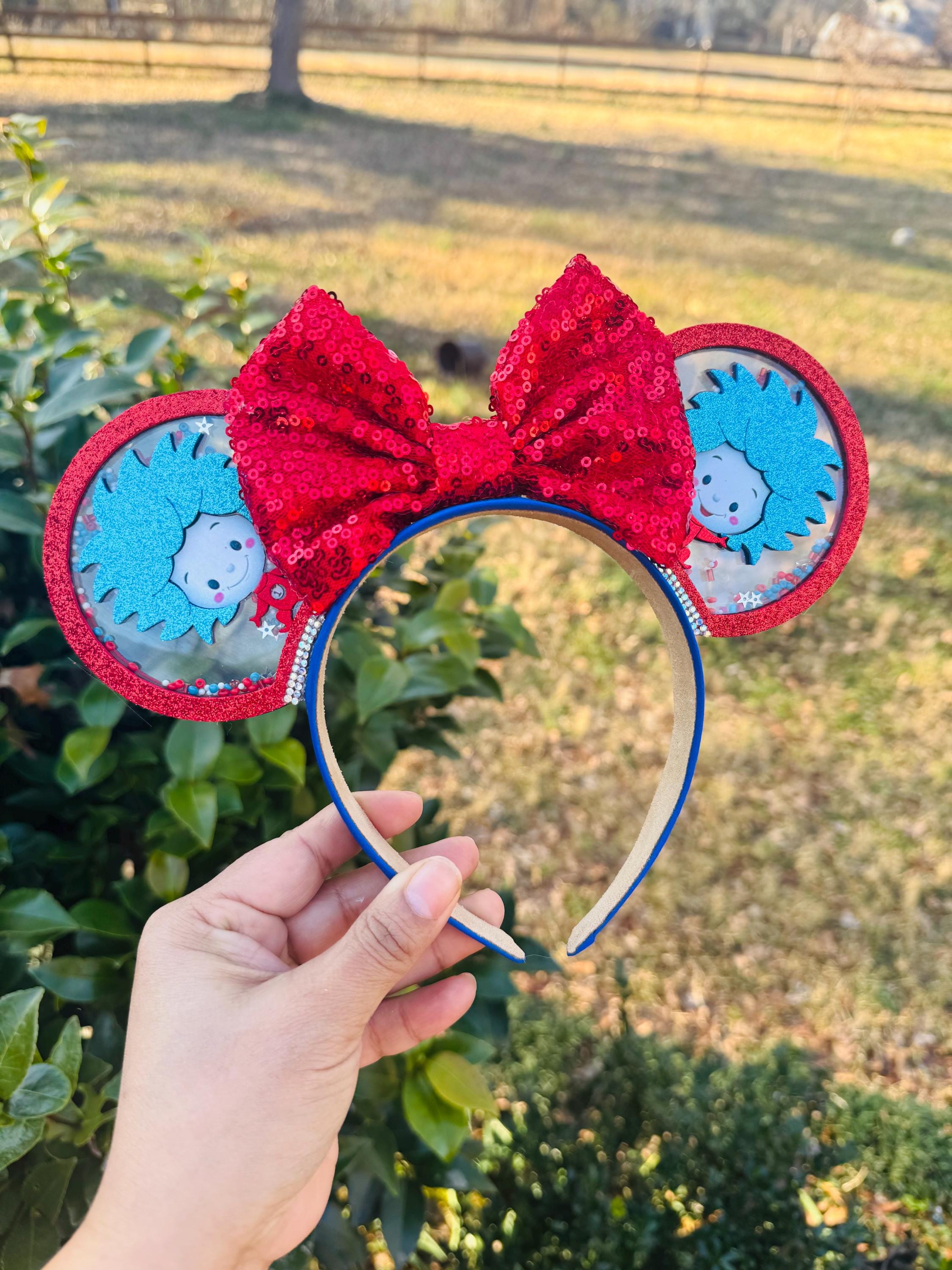 Thing 1 Thing 2 Headband, Dr Seuss Inspired Headband, Reading Day, Dr ...