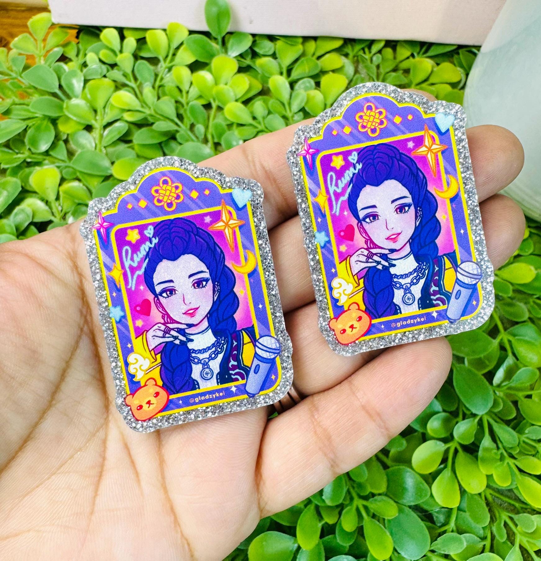 Kpop Acrylic Flatback: K-pop Flatback, Demon Hunters Acrylic Flatback ...