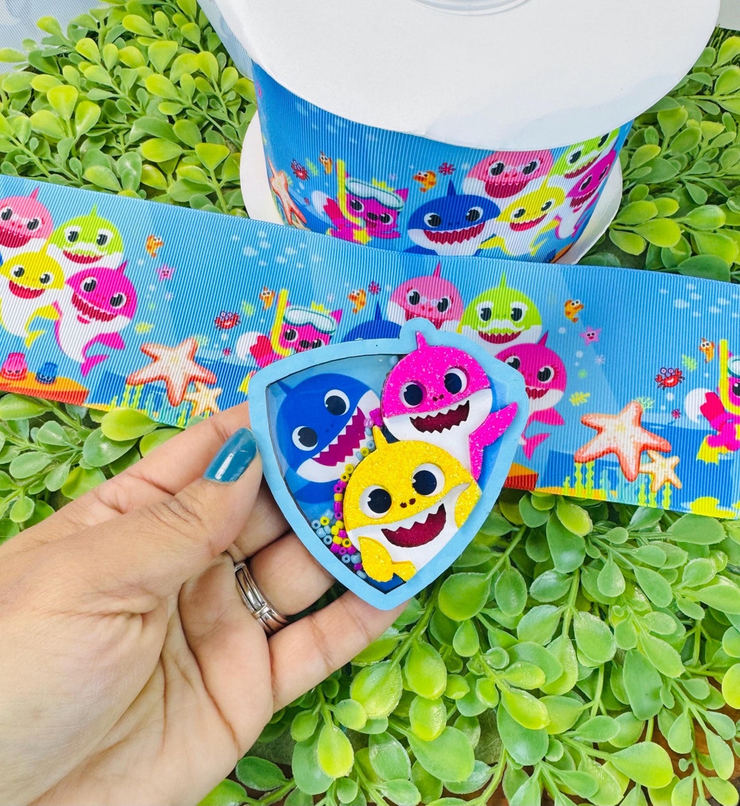 LOT OF 3: Ribbon Yards or Resins / Shark Ribbon 3", Shark Baby ...