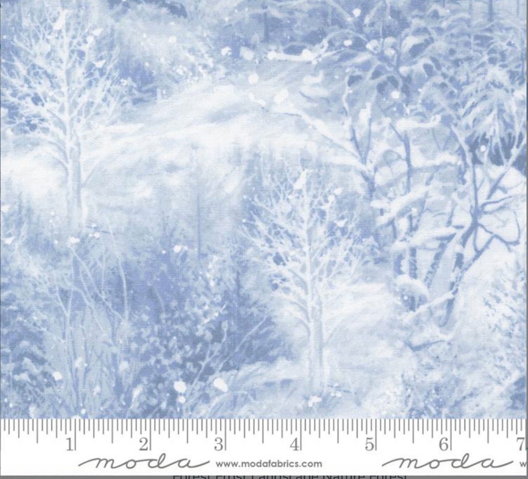 MODA Blizzard Blues Frost Item 33673 11 - 1/2 Yard - Etsy