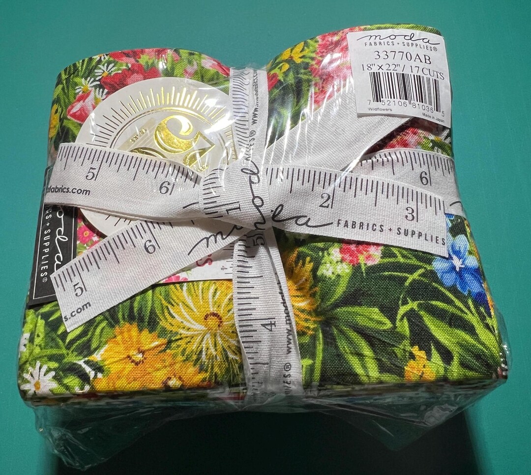 MODA Wildflowers 2024 AB Pack (assorted Bundle) Containing 17 Fat Quarters ITEM # 33770AB - Etsy