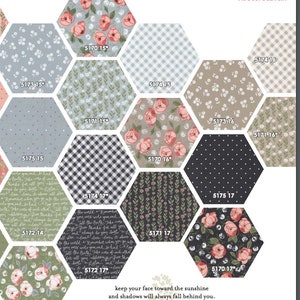 MODA Country Rose AB Bundle by Lella Boutique Containing 36 Fat ...