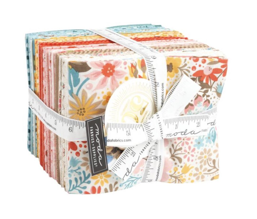 MODA Sunday Brunch AB (assorted Bundle) Pack Containing 34 Fat Quarters by Basicgrey Item ...
