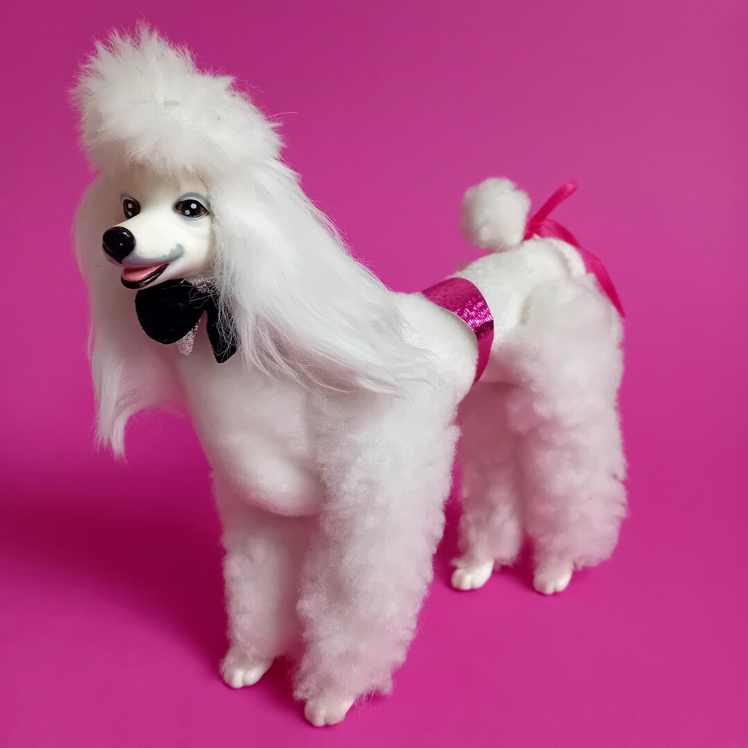 1984 | BARBIE Poodle Prince Dog | Poseable | Toy | Animal Action Figure ...