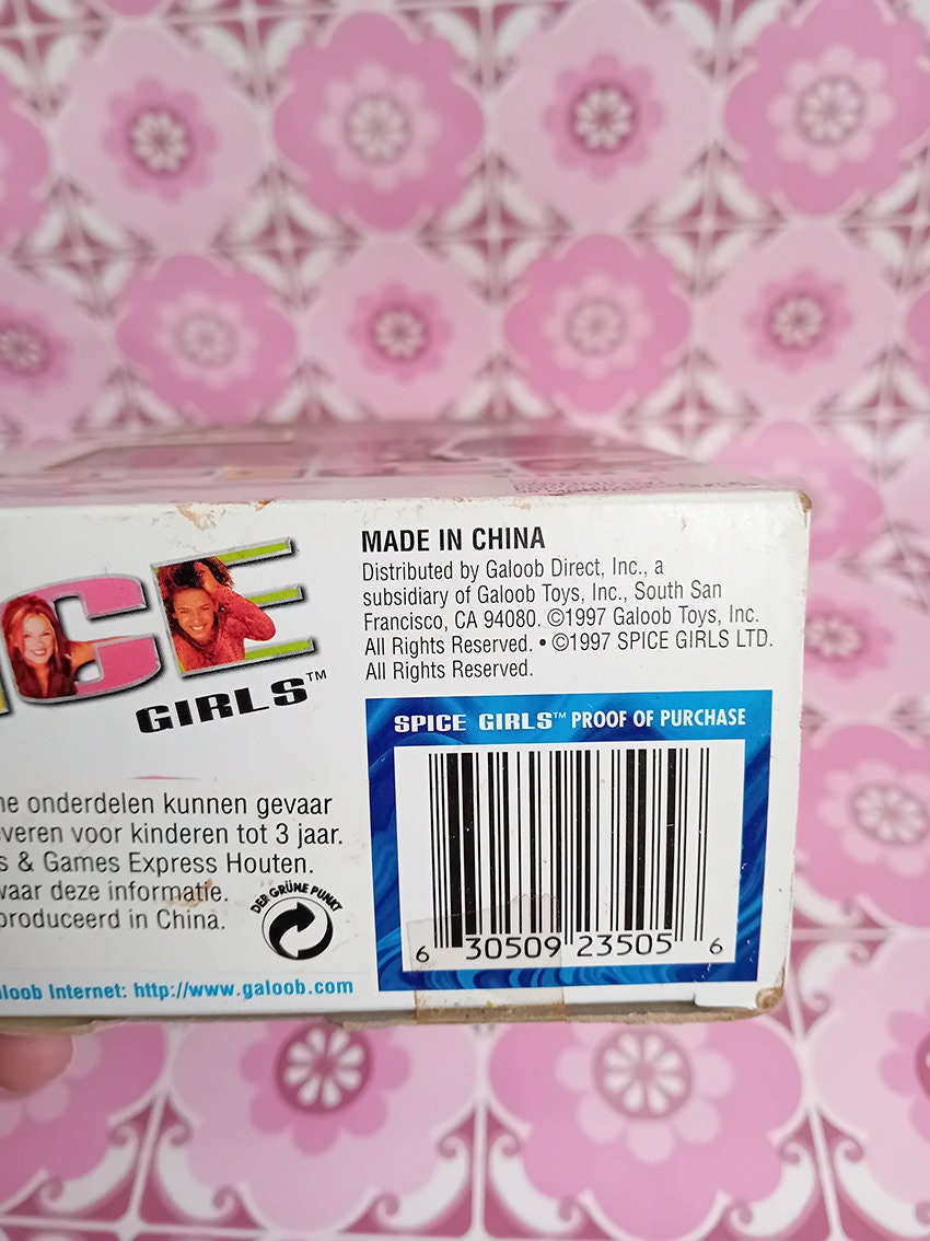 1997 Mel B Barbie Box SPICE GIRLS Doll Galoob Scary Spice Girl Power - Etsy