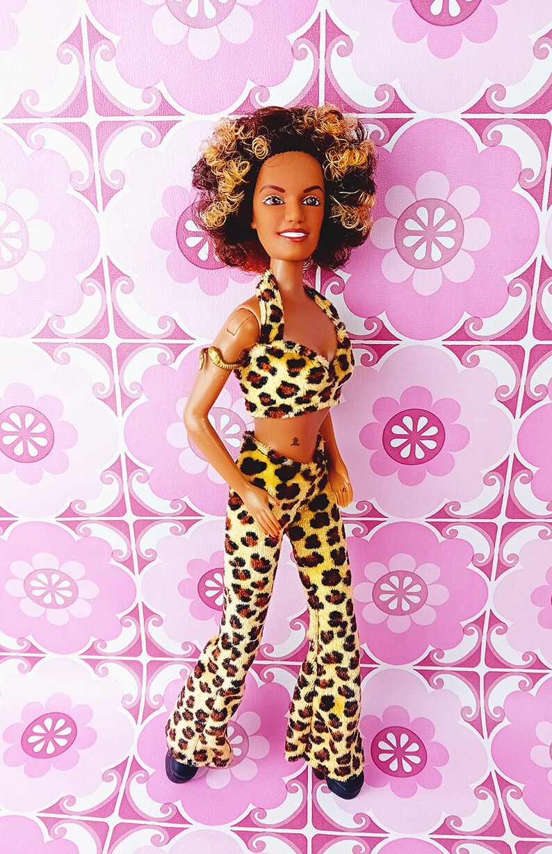 1997 Mel B Barbie Box SPICE GIRLS Doll Galoob Scary Spice Girl Power - Etsy
