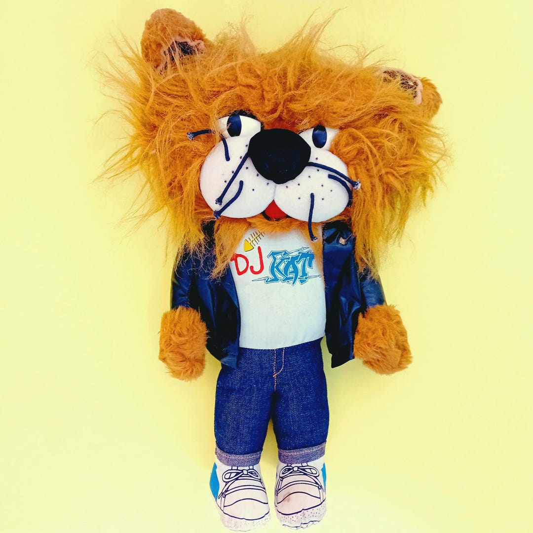 1980s DJ KAT SHOW Plush Puppet Hasbro - Etsy