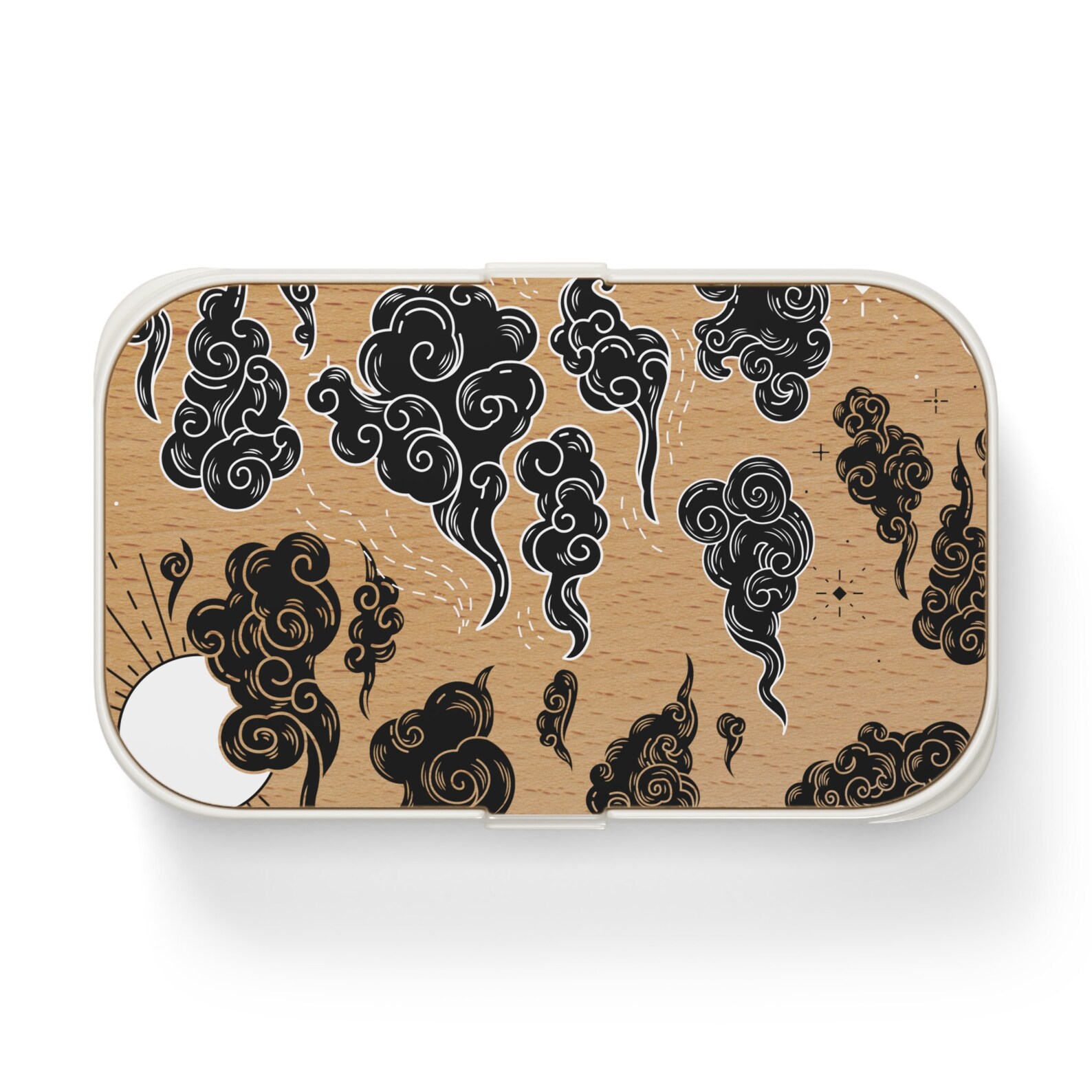 Kawaii Bento Lunch Box Anime Cloud Design, Chinese Traditional Dinner ...