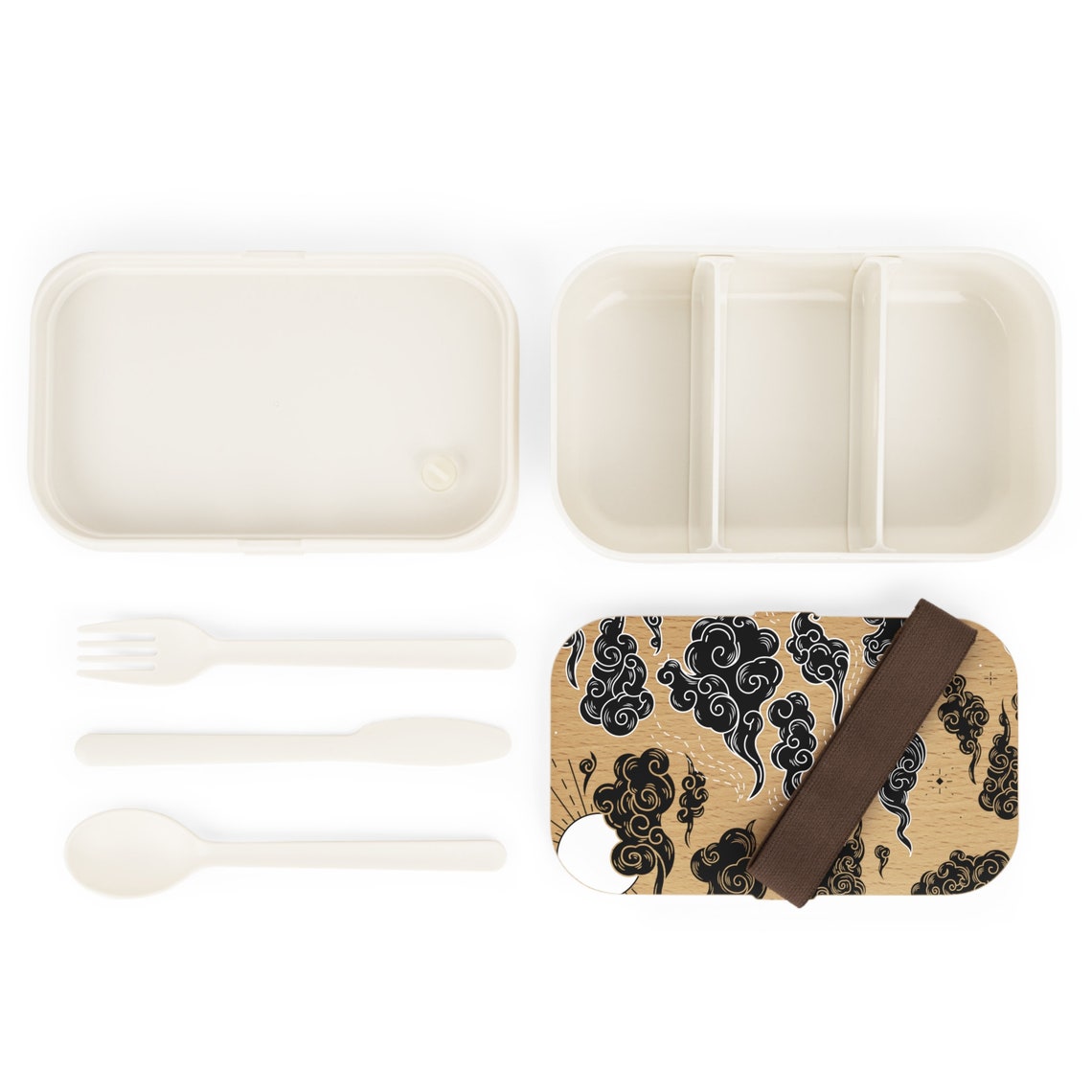 Kawaii Bento Lunch Box Anime Cloud Design, Chinese Traditional Dinner ...