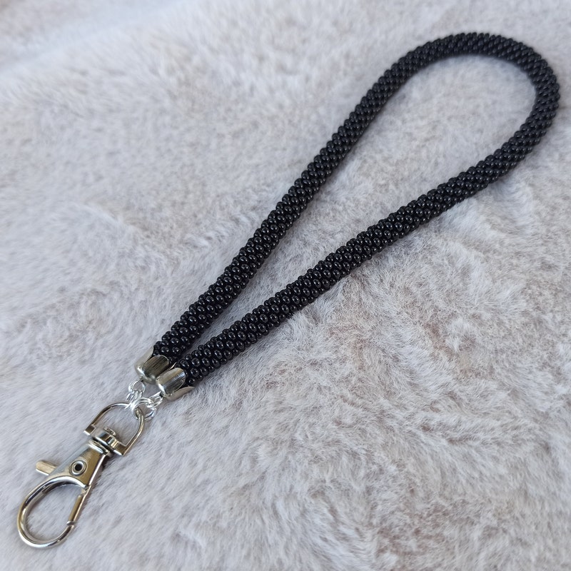 Beaded Keychain - Etsy