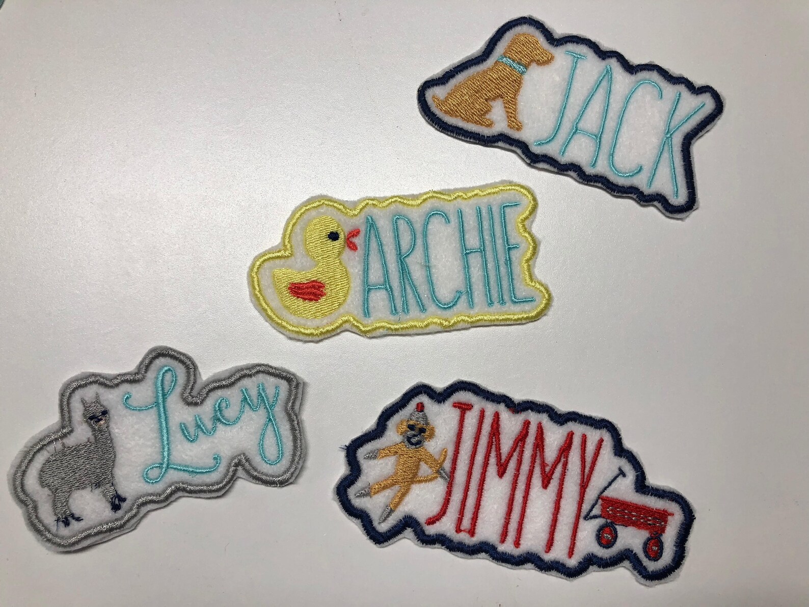 Personalized Iron on Name Patch Ships Within 3 Days for | Etsy