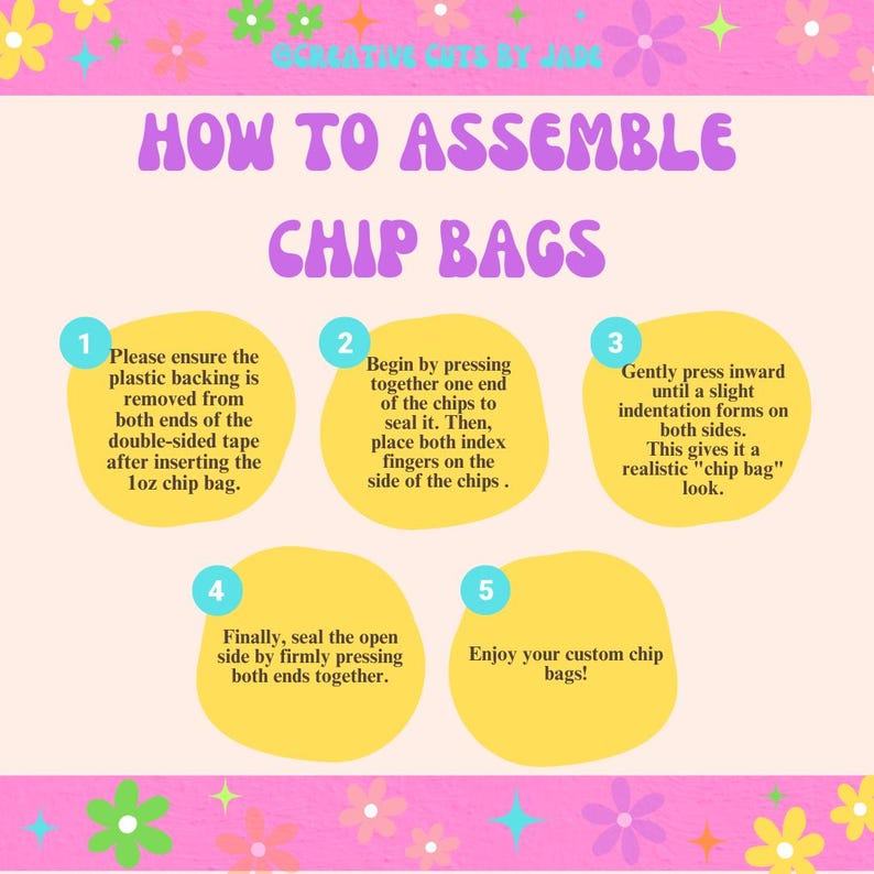 Custom Sprunki NOT FILLED Chip Bags, Sprunki Birthday , Party Favors - Etsy