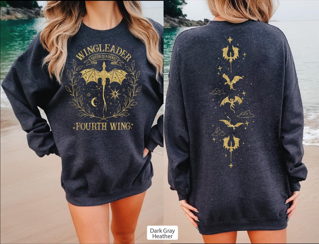 Wingleader Riders Quadrant Sweatshirt,fourth Wing Sweatshirt,dragon ...