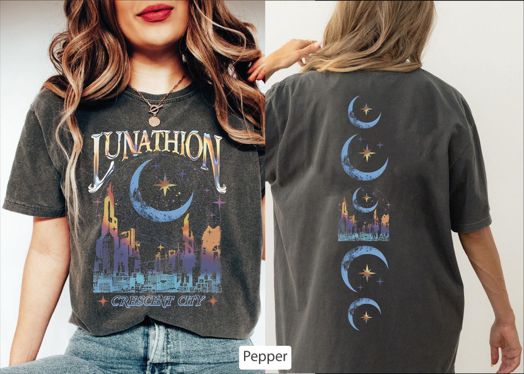 Lunathion Crescent City Comfort Colors Shirt,through Live,all is ...