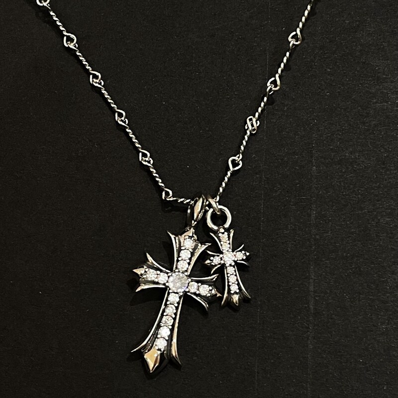 Chrome Heart Cross - Etsy