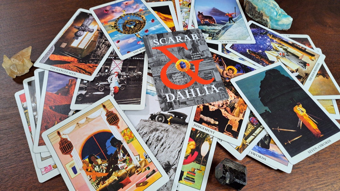 The Scarab & Dahlia Tarot by Coastal Ghost - Etsy