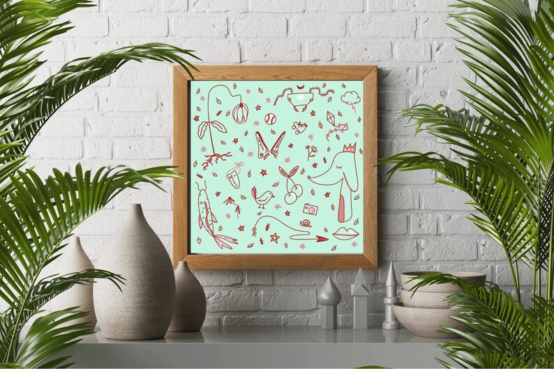 Modern Digital Download Wall Art 