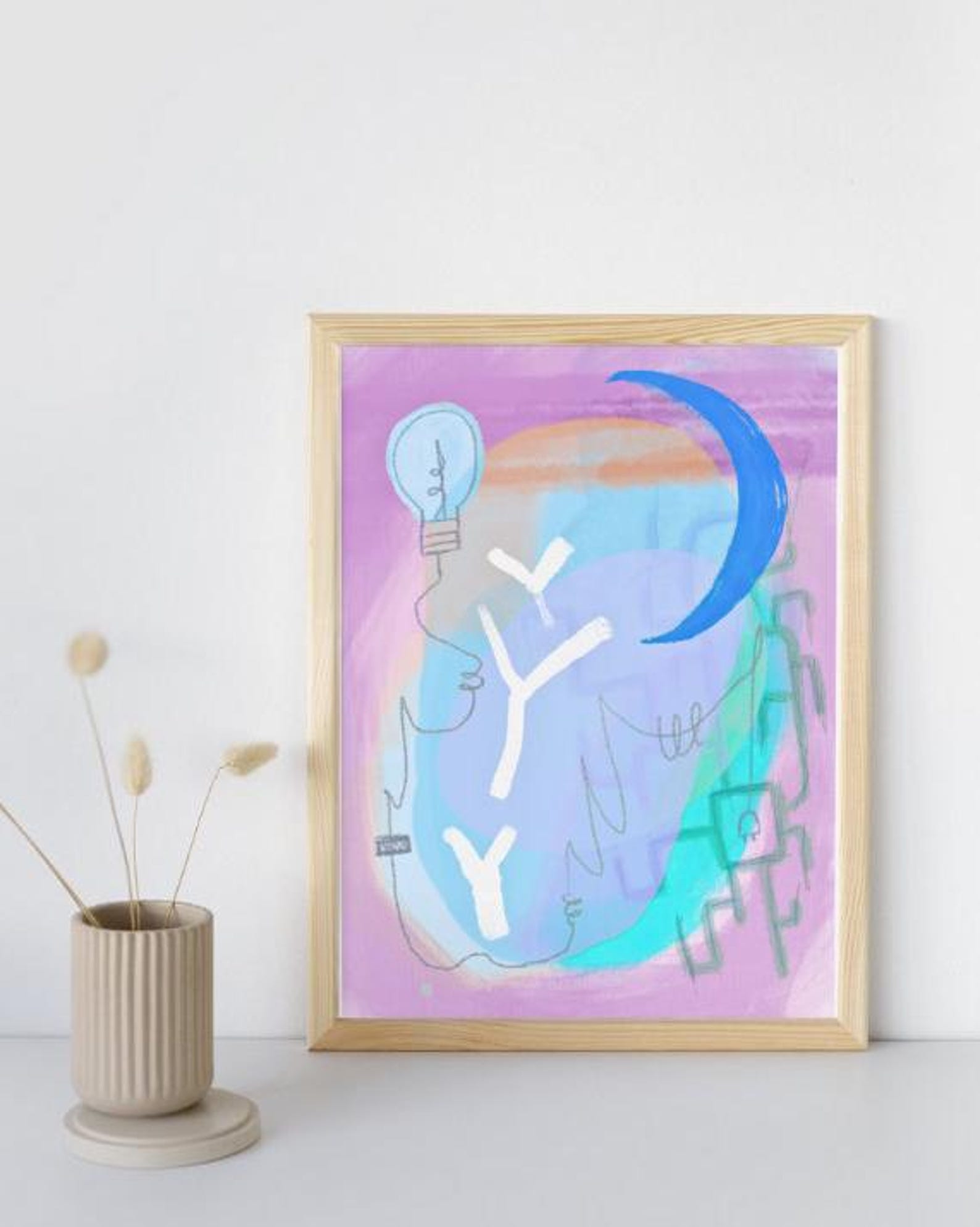 Digital Art Instant Download "moonlight Circuits" PDF PNG Printable ...