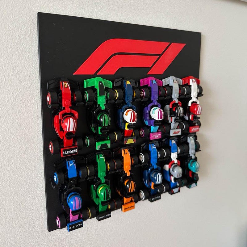 F1 Mini Legos Display - Etsy