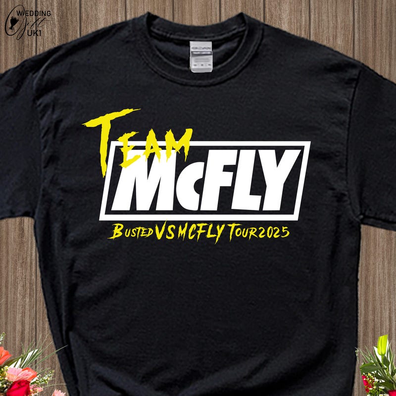 Busted Vs Mcfly Merch - Etsy UK