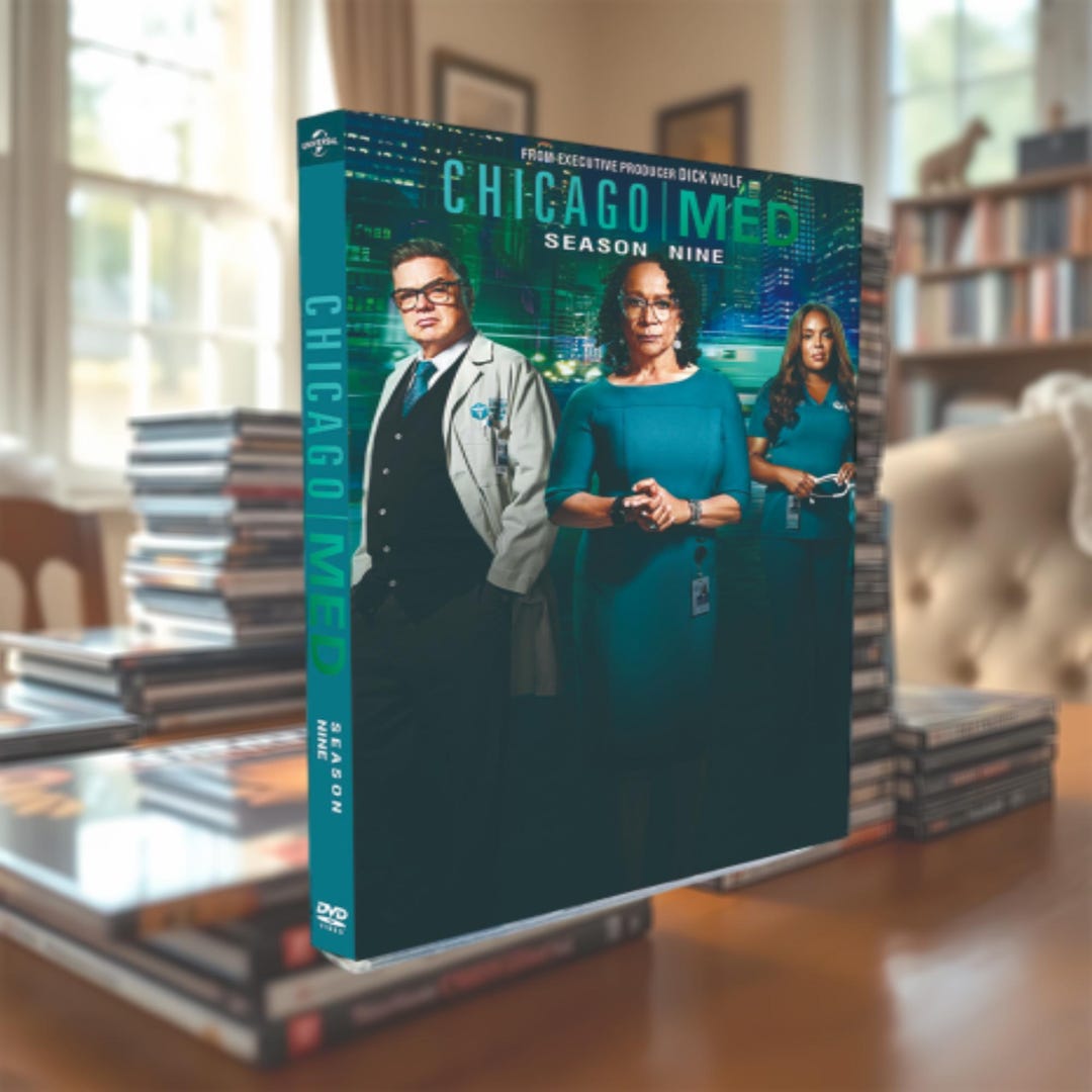Chicago Med Season 9 Plots Steven Weber / Dominic Raines English 3DVD ...