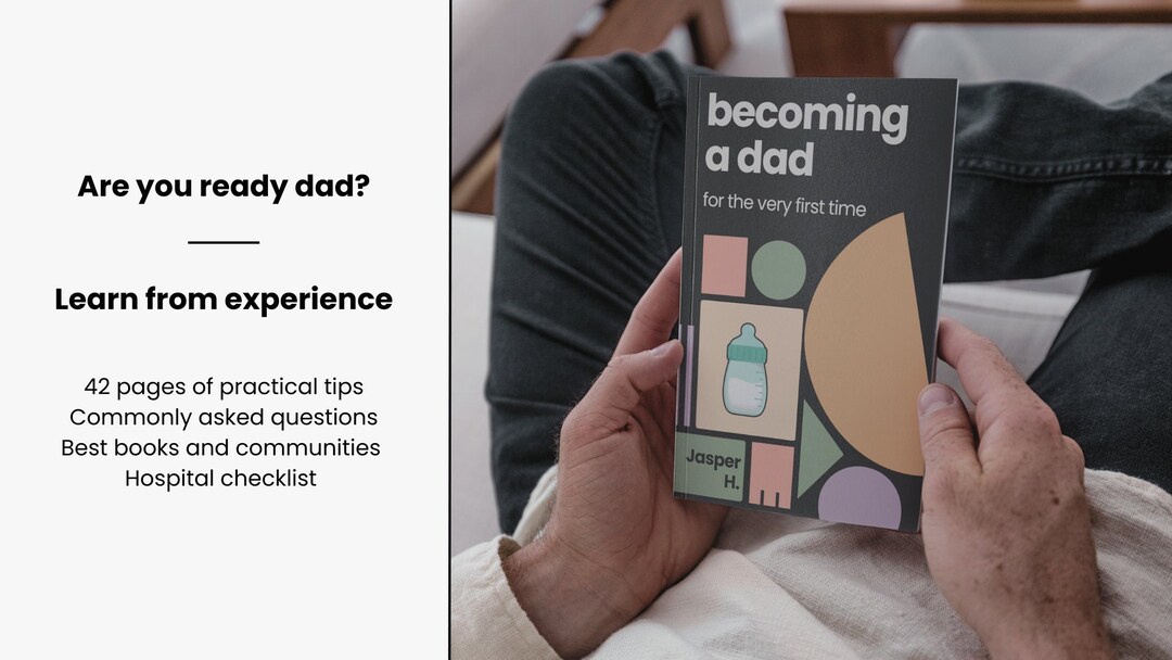 First Time Father Guide | How to Prepare for Fatherhood? - Etsy